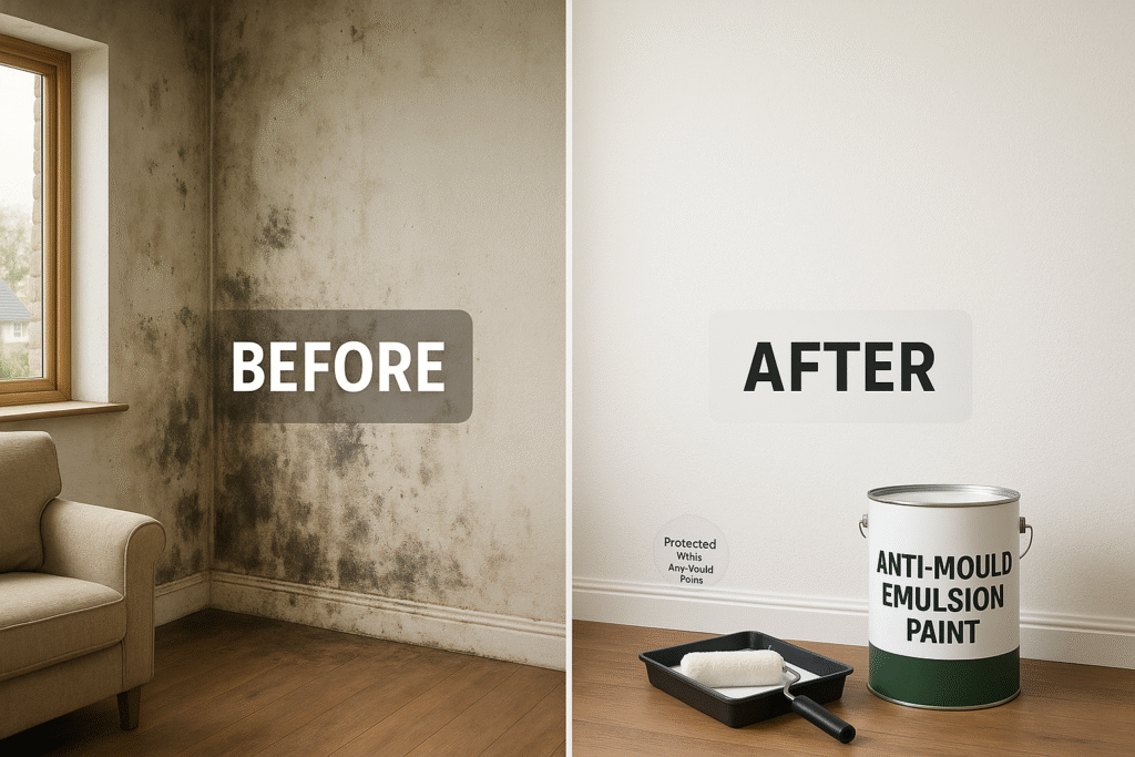 Top 10 Anti Mould Paints for UK Homes (That Actually Work)